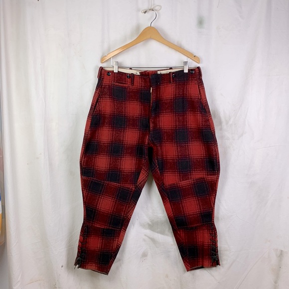 Vintage | Pants | Vintage 95s Plaid Hunting Jodhpur Trousers | Poshmark